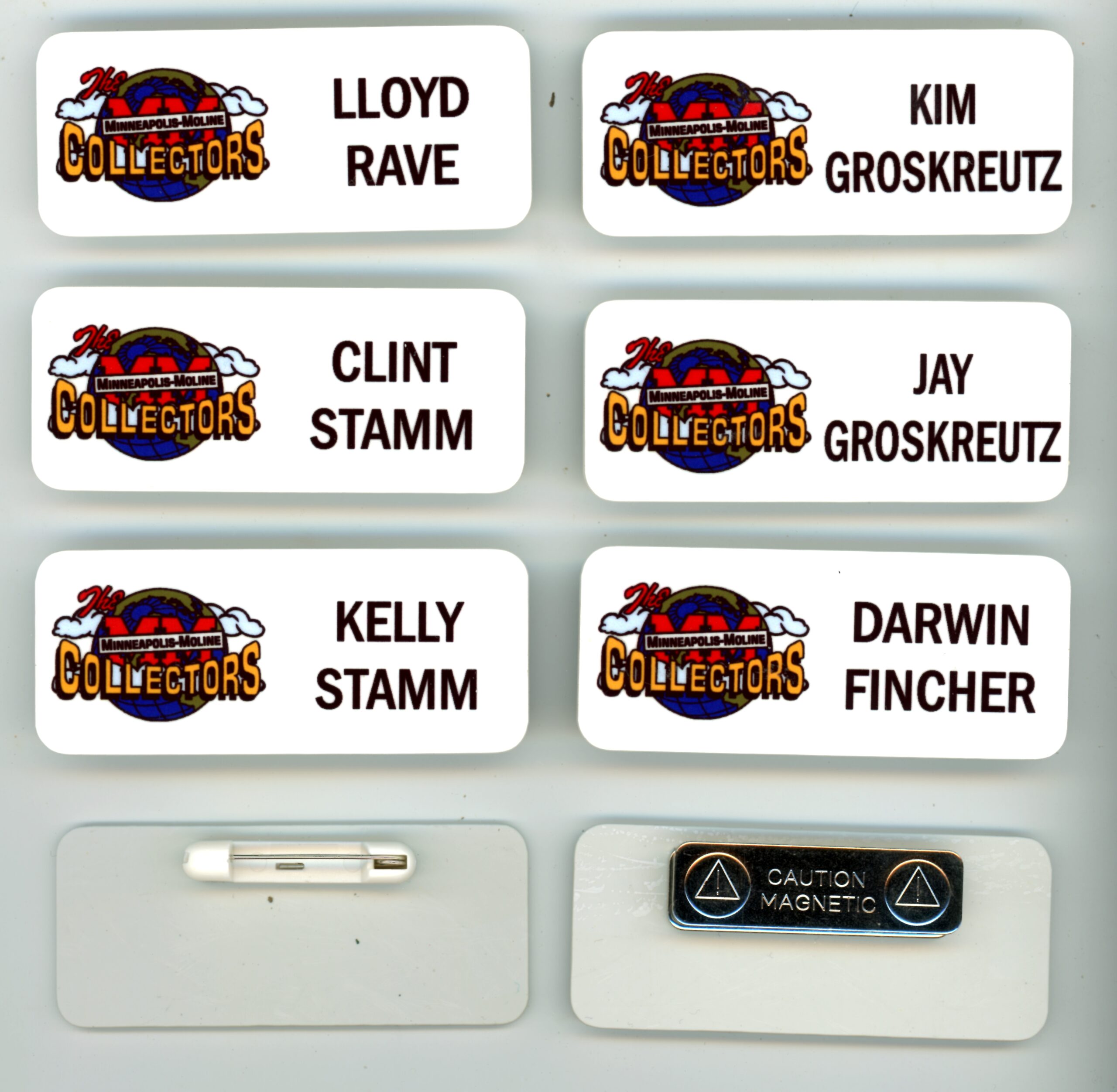 MMCI Name Tags | MinneapolisMolineCollectors.org